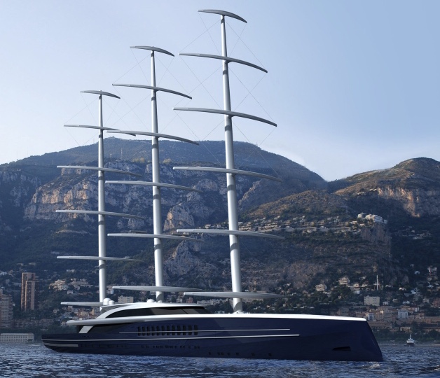 Ken Freivokh design proposal, 100M Dyna-Rig, ‘Nautilius’ - Panorama 4 ...