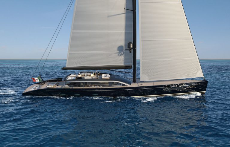 47 M E-VOLUTION THE NEW PERINI NAVI SLOOP - Panorama 4° Piano