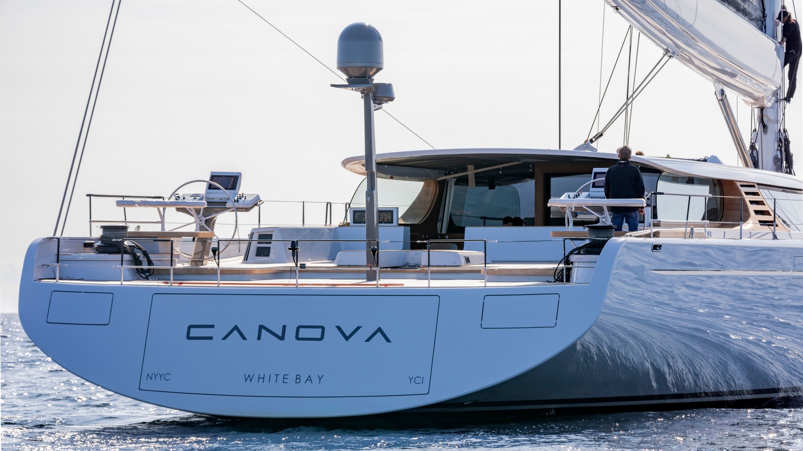 Baltic 142 Canova the sailing superyacht where comfort is linked to ...