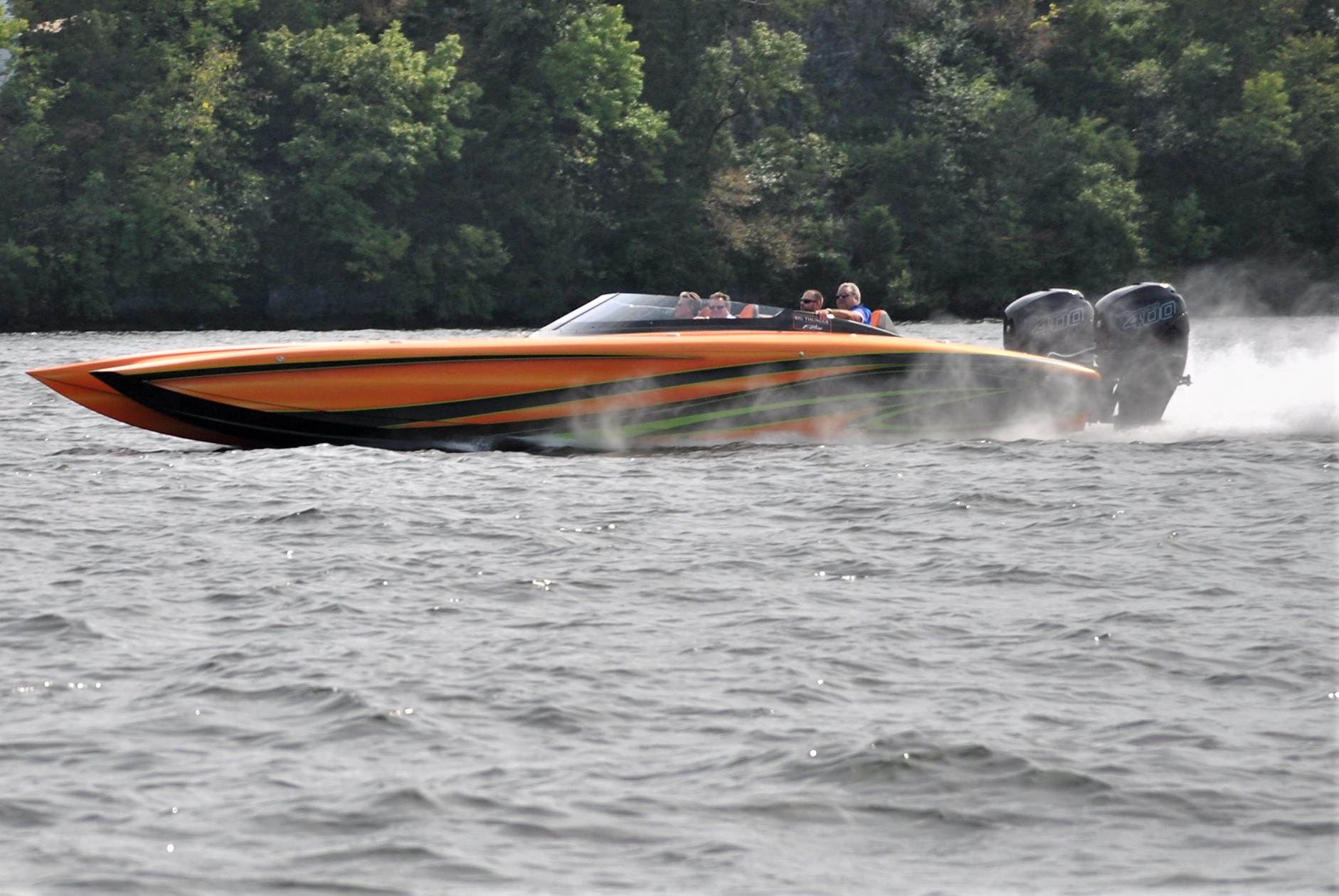 Fountain Powerboat 32 Thunder Cat a singular high performance boat ...