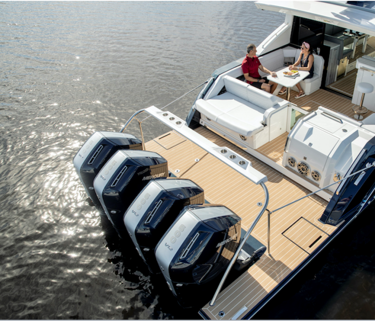 Verado V12 600hp the most powerful outboard built by Mercury Marine ...